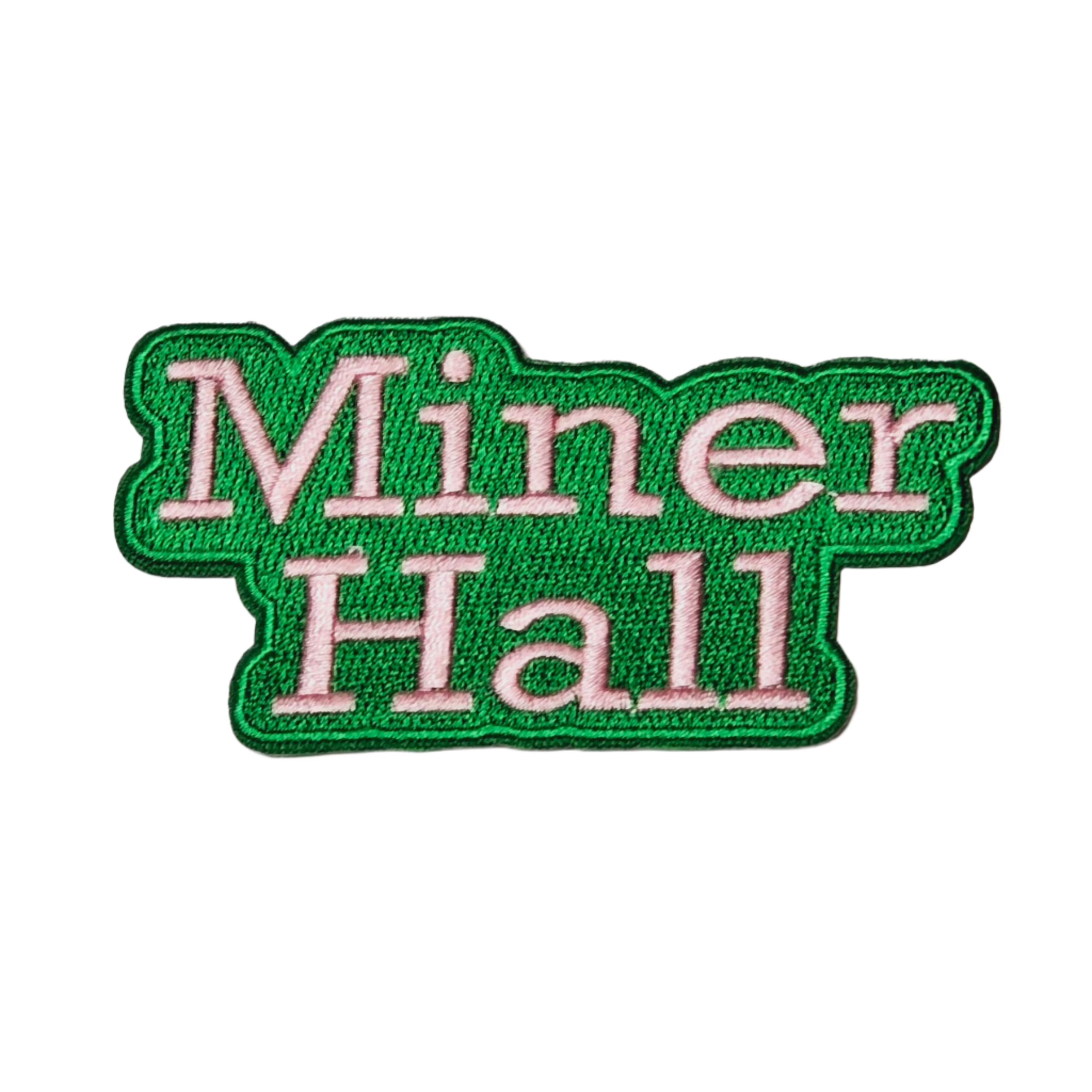 AKA Miner Hall Embroidered Patch – LoveMeGreek