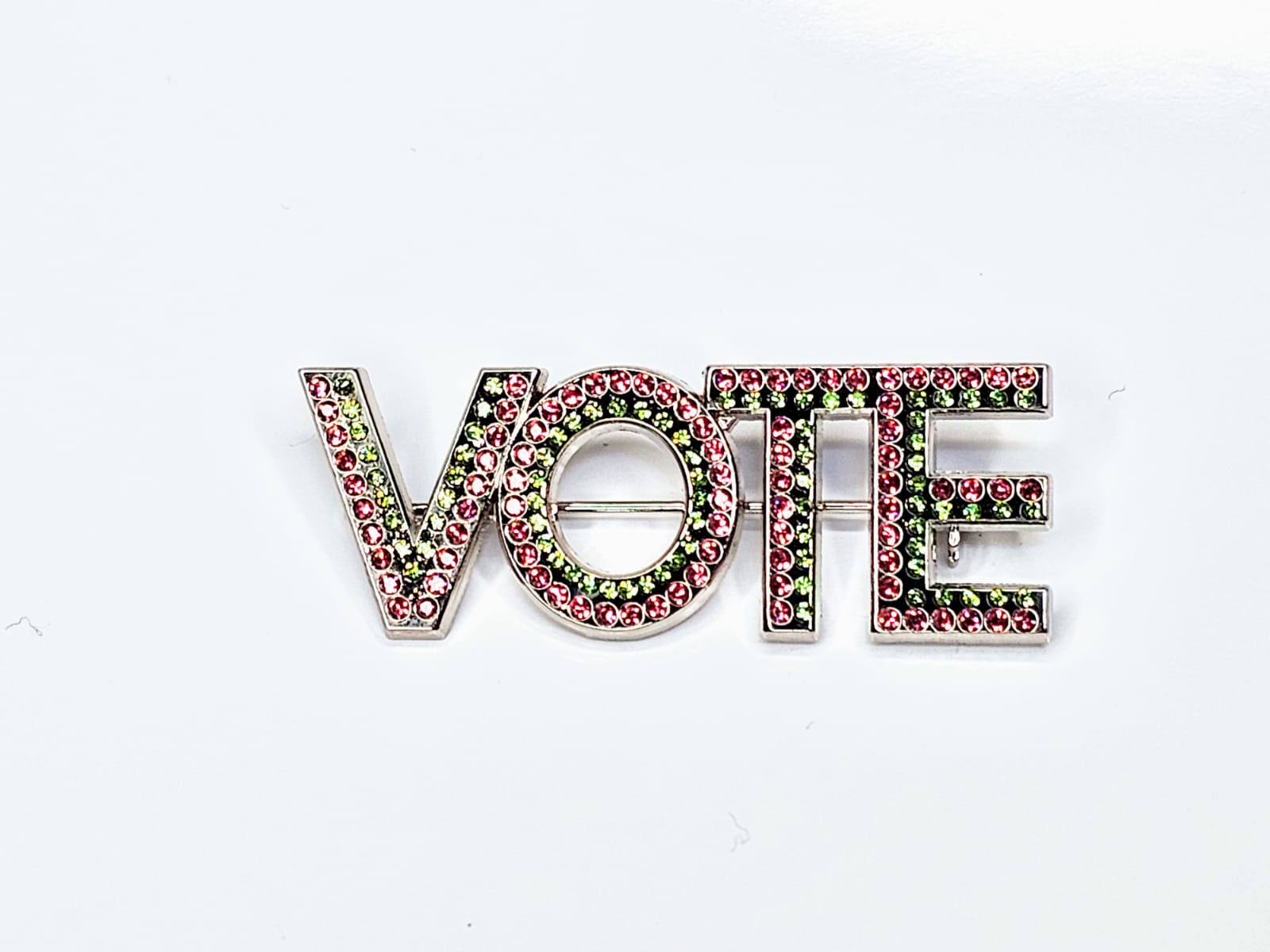 AKA Rhinestone Vote Pin – LoveMeGreek