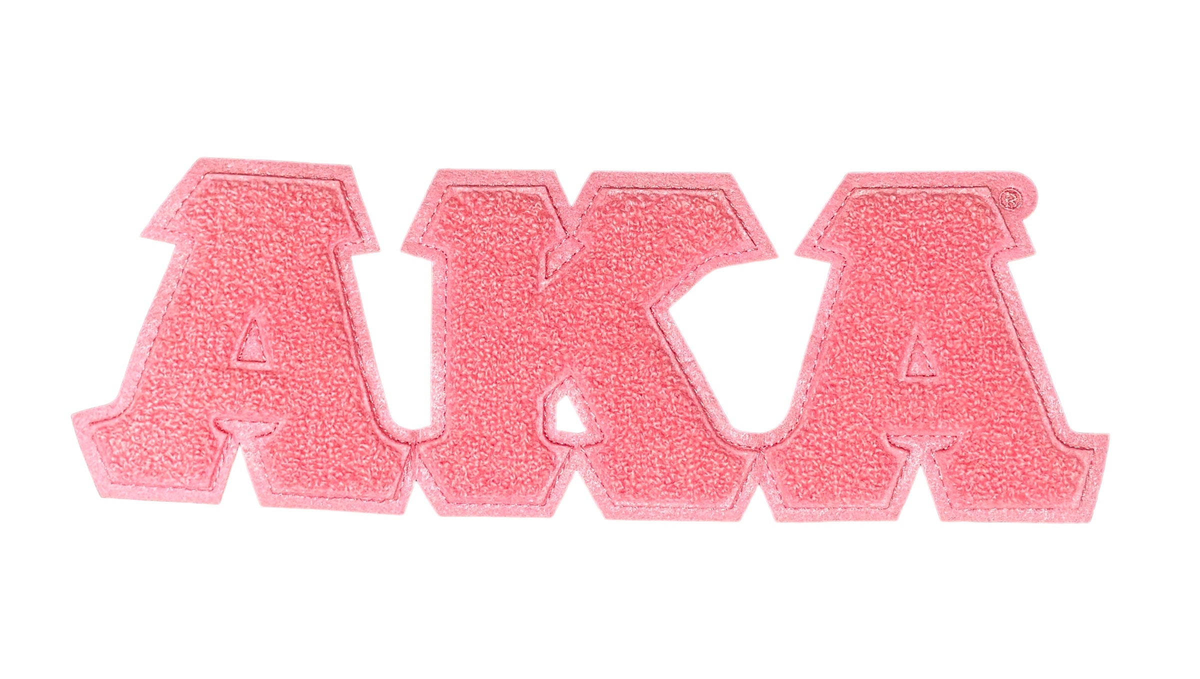 AKA Pink Chenille Patch – LoveMeGreek